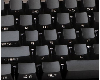 Black Side Print Keycaps - Etsy