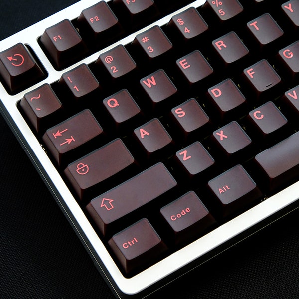 Translucent Red Keycaps - Etsy