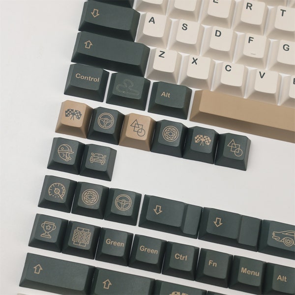 Green Keyboard - Etsy