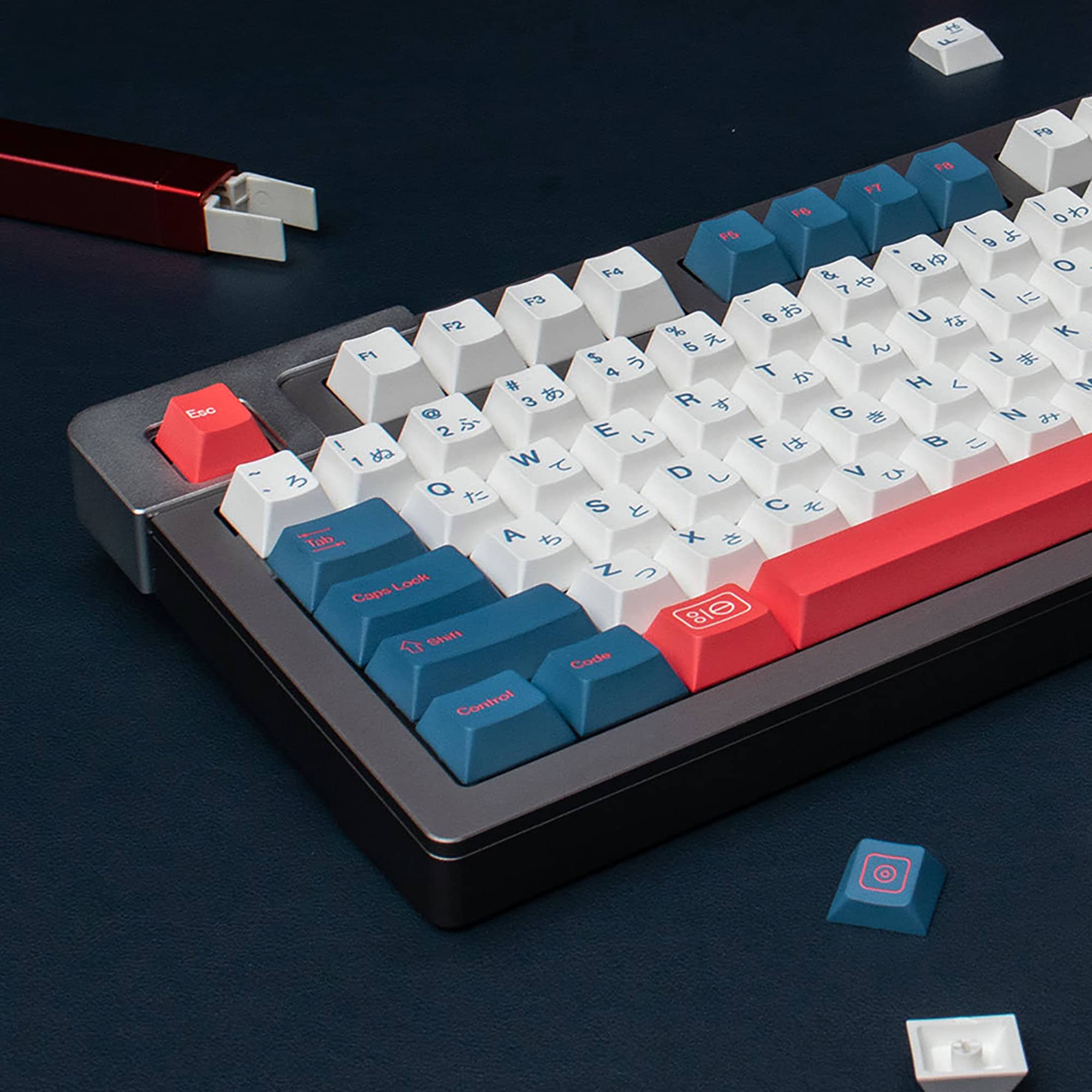 144pcs GMK Bento Themed Keycap Set Backlit Keycaps PBT - Etsy