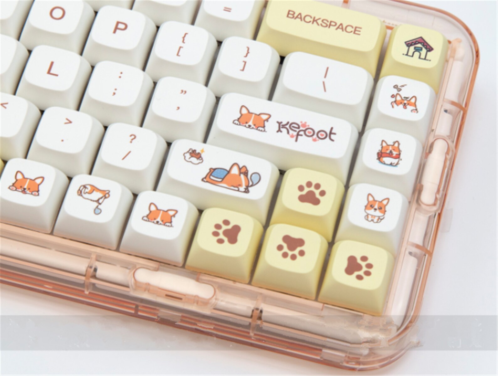 135pcs Kawaii Corgi Theme Keycap Set Puppy Keycap XDA - Etsy Canada