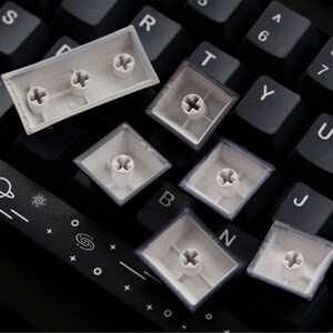 130PCS Milky Way Theme Keycap Set, Galaxy Keycap, Dark Blue Keycap ...
