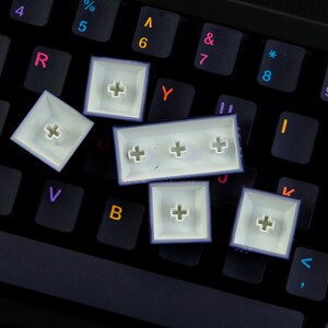 135pcs Halloween Animal Skull Theme Keycap Set, Personalized Keycap ...