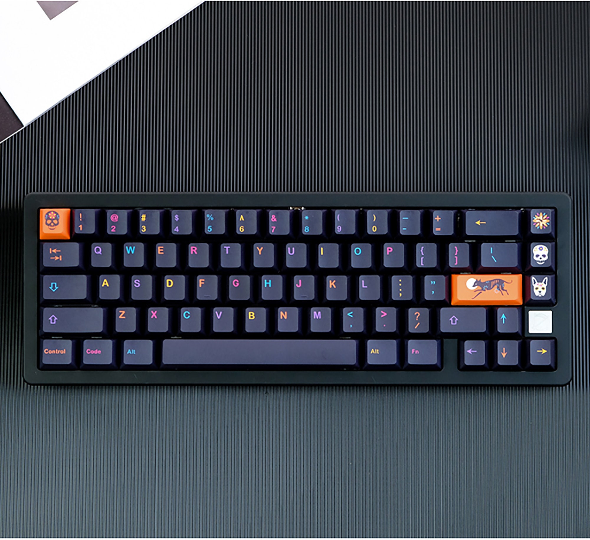 135pcs Halloween Animal Skull Theme Keycap Set Personalized - Etsy