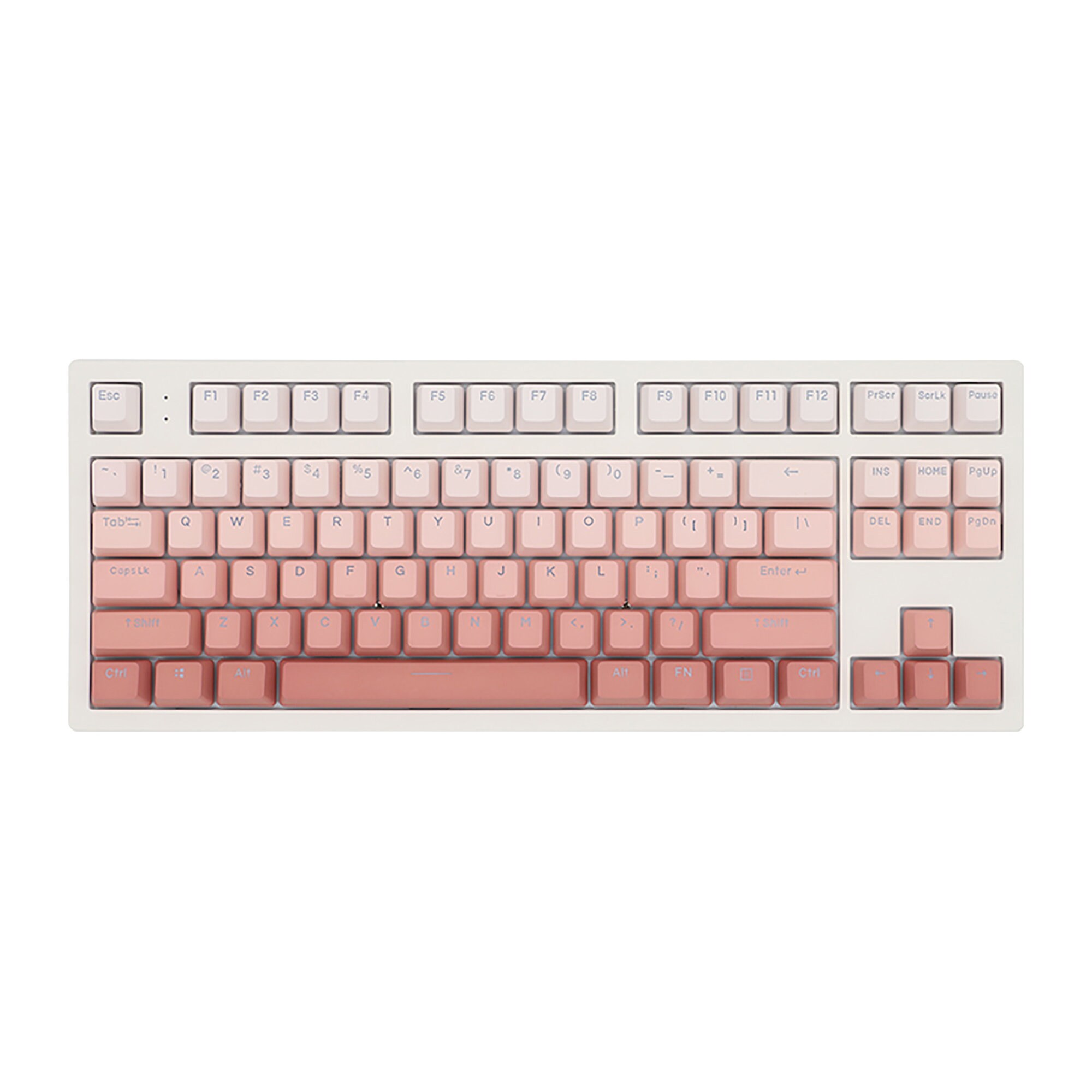 109 Pcs Pink Gradient Translucent Keycap Set Top Side Print - Etsy ...