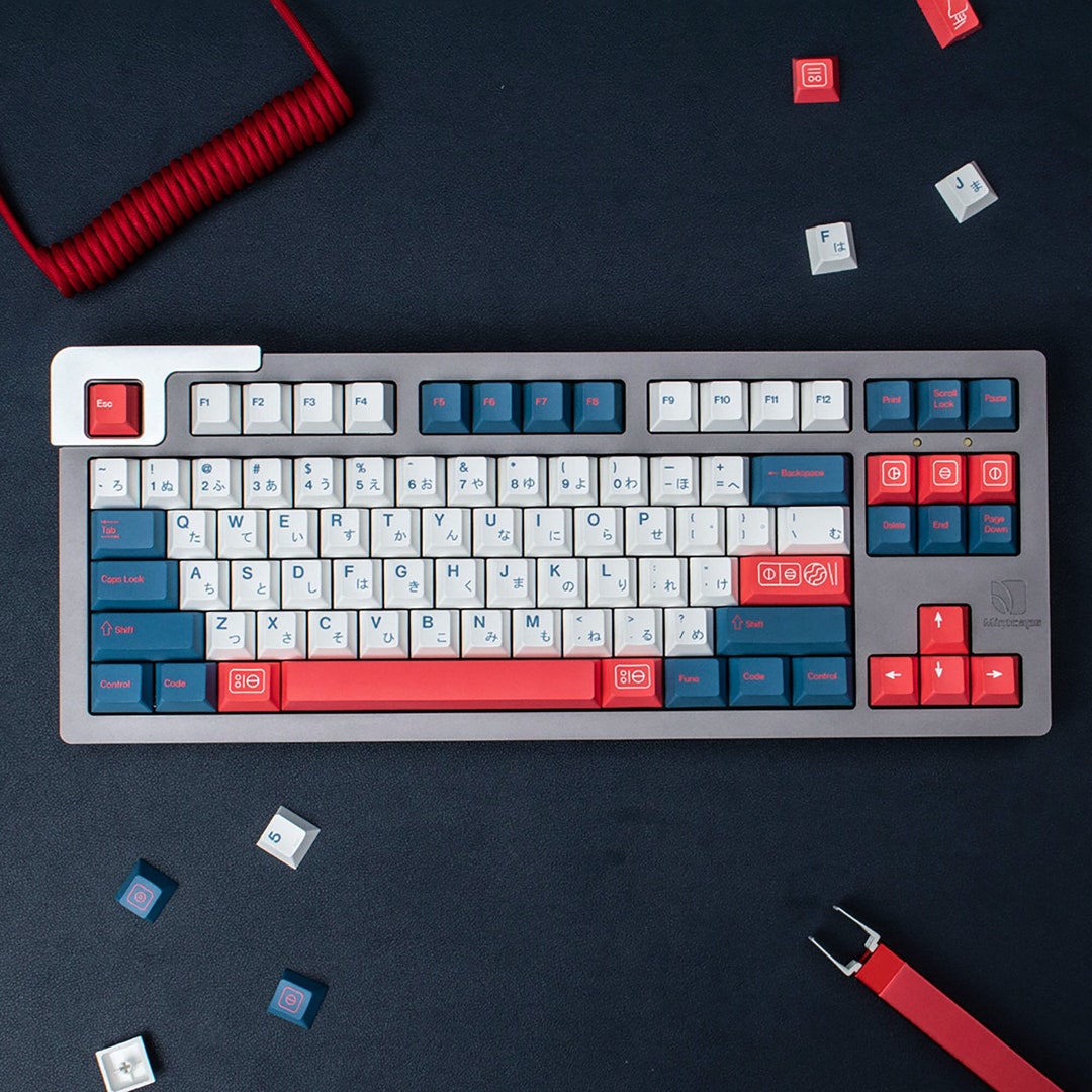 144pcs, GMK Bento Themed Keycap Set, Backlit Keycaps, PBT Keycap ...
