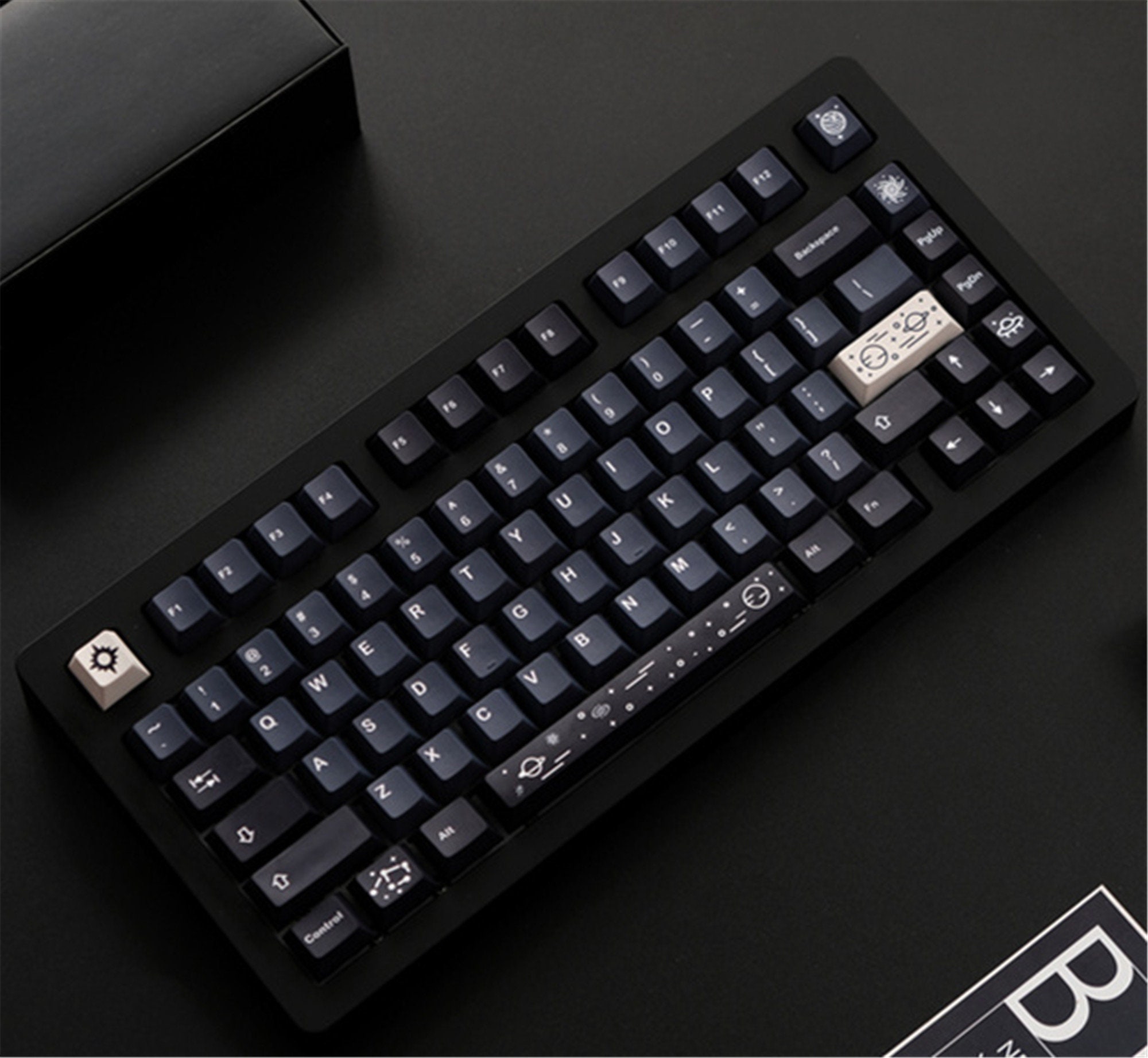 130PCS Milky Way Theme Keycap Set Galaxy Keycap Dark Blue | Etsy India