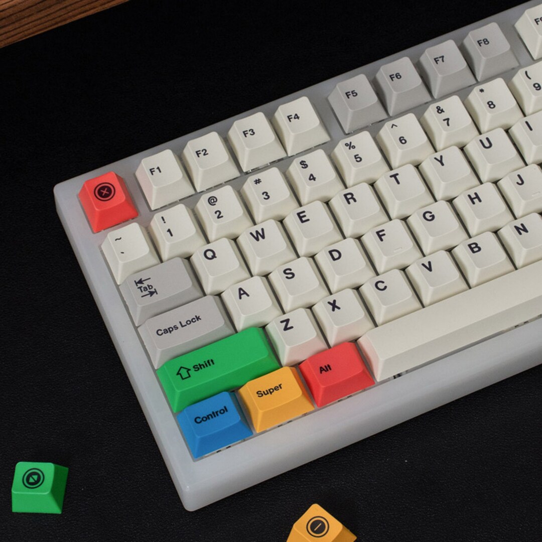 140PCS Traffic Lights Keycap Set Vintage Colorful Keycap Set - Etsy