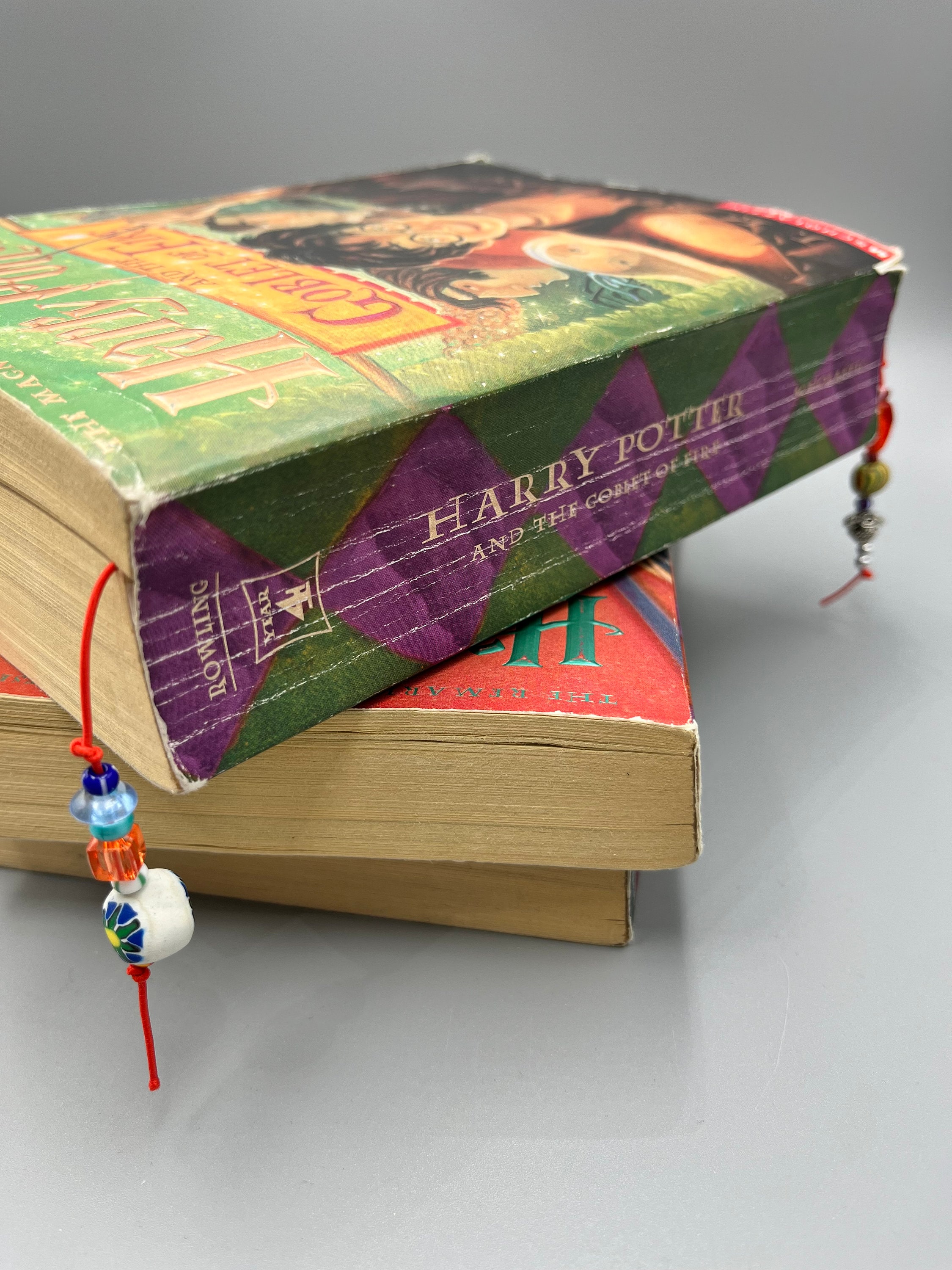 String Bookmark, Beaded Bookmark, Cord Bookmark, Book Marks, Book ...