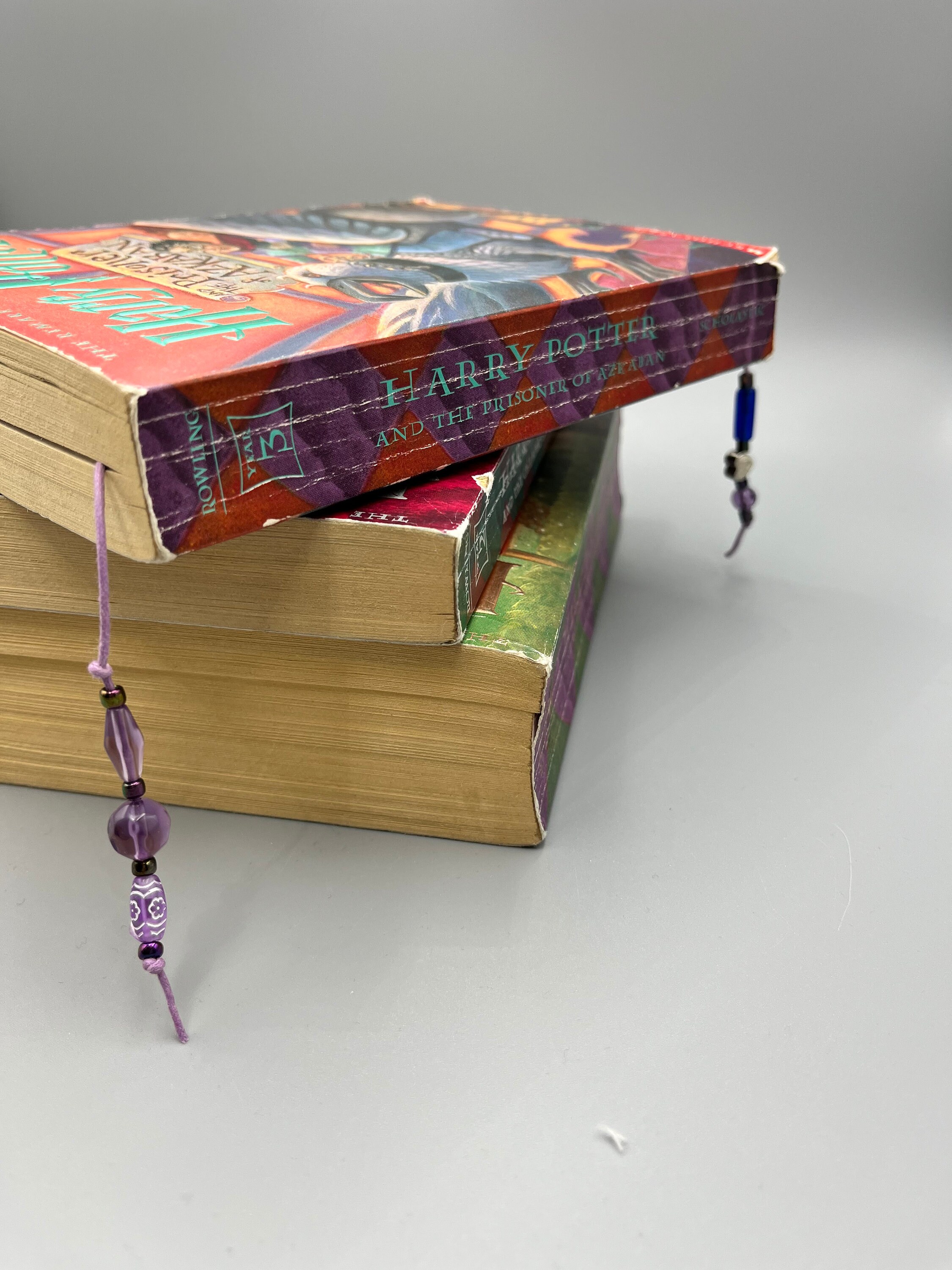 String Bookmark, Beaded Bookmark, Cord Bookmark, Book Marks, Book ...