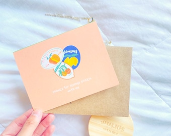Thank You Greeting Card - Etsy