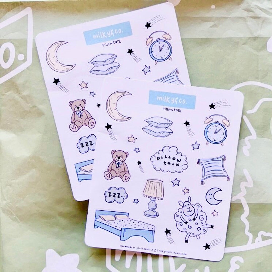 Pillowtalk Sticker Sheet - Etsy