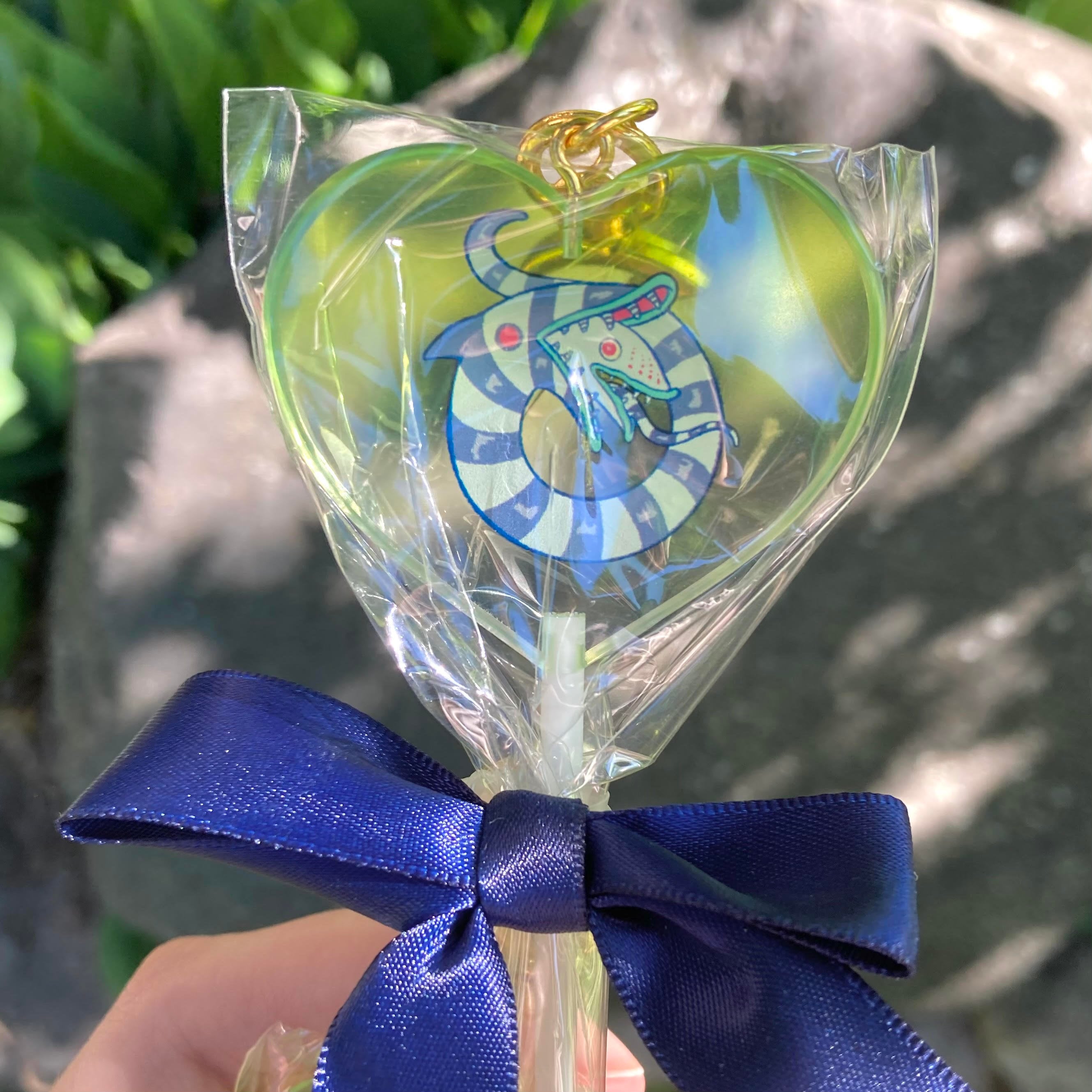 Sandworm Lollipop Acrylic Charm - Etsy