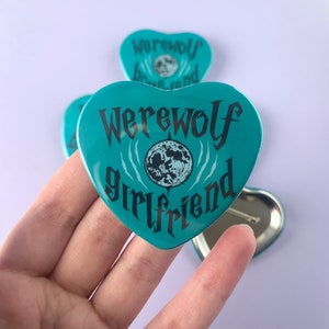 Werewolf Boyfriend / Girlfriend Pinback Button - Etsy