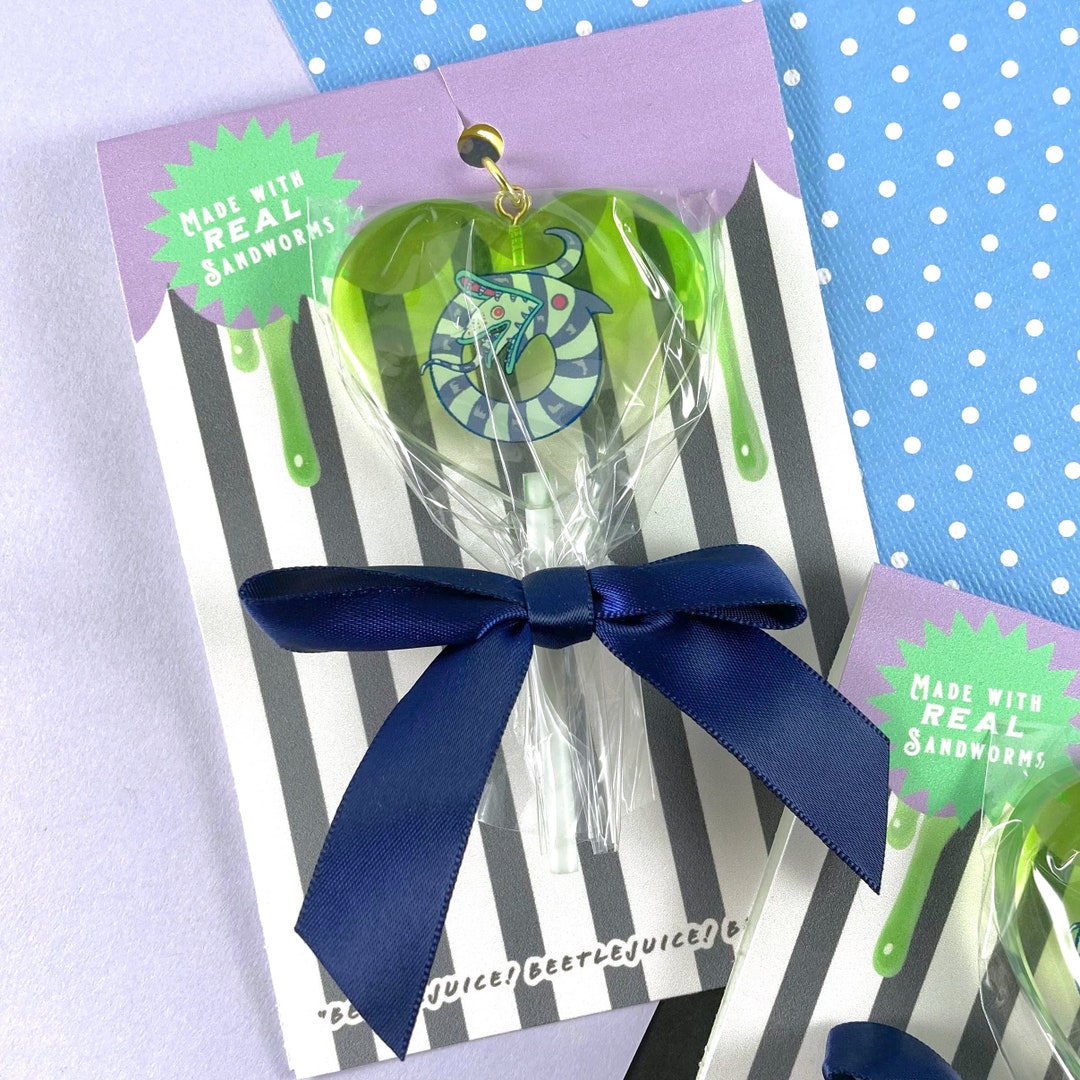 Sandworm Lollipop Acrylic Charm - Etsy