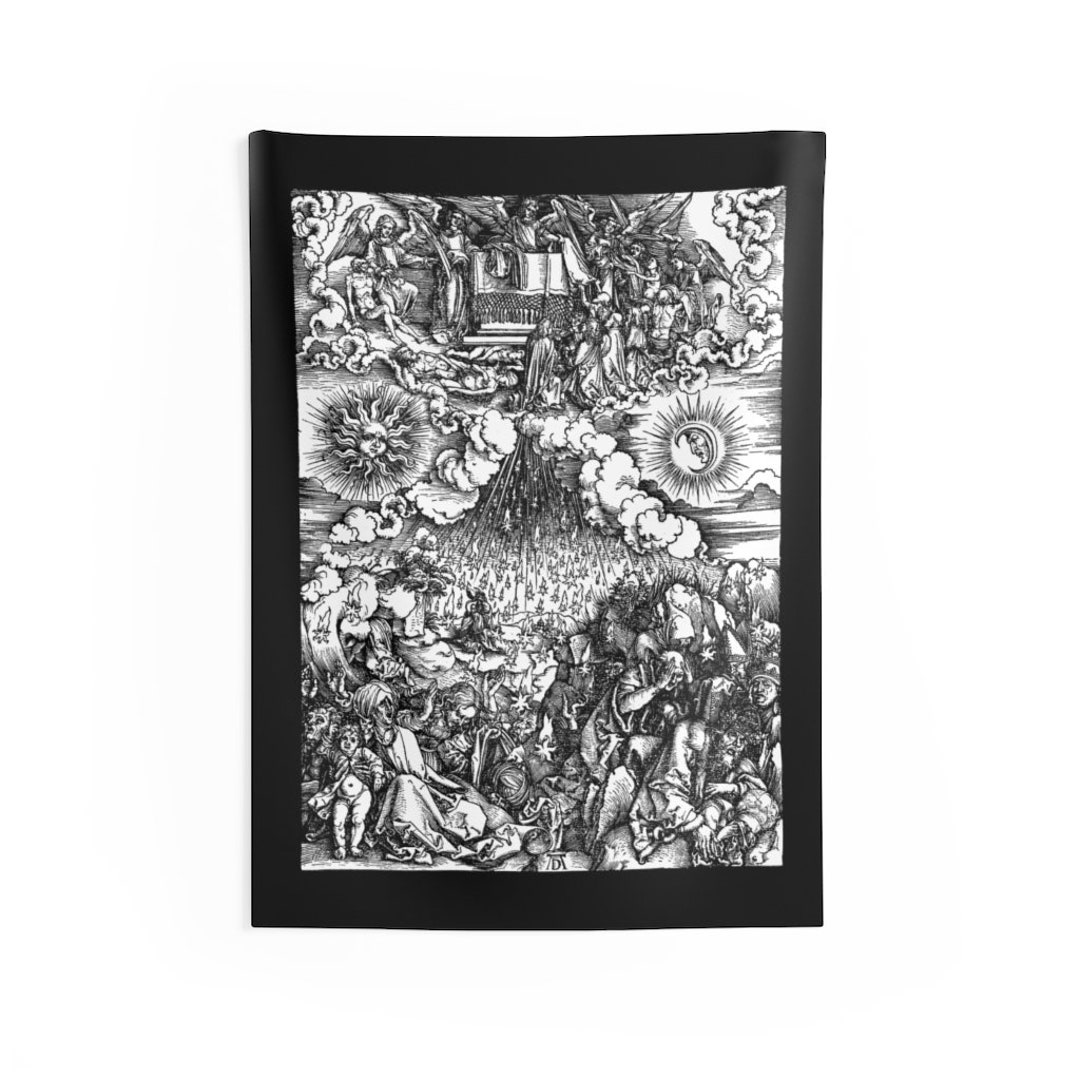 Scene From the Apocalypse Albrecht Durer Epic Woodcut Tapestry - Etsy