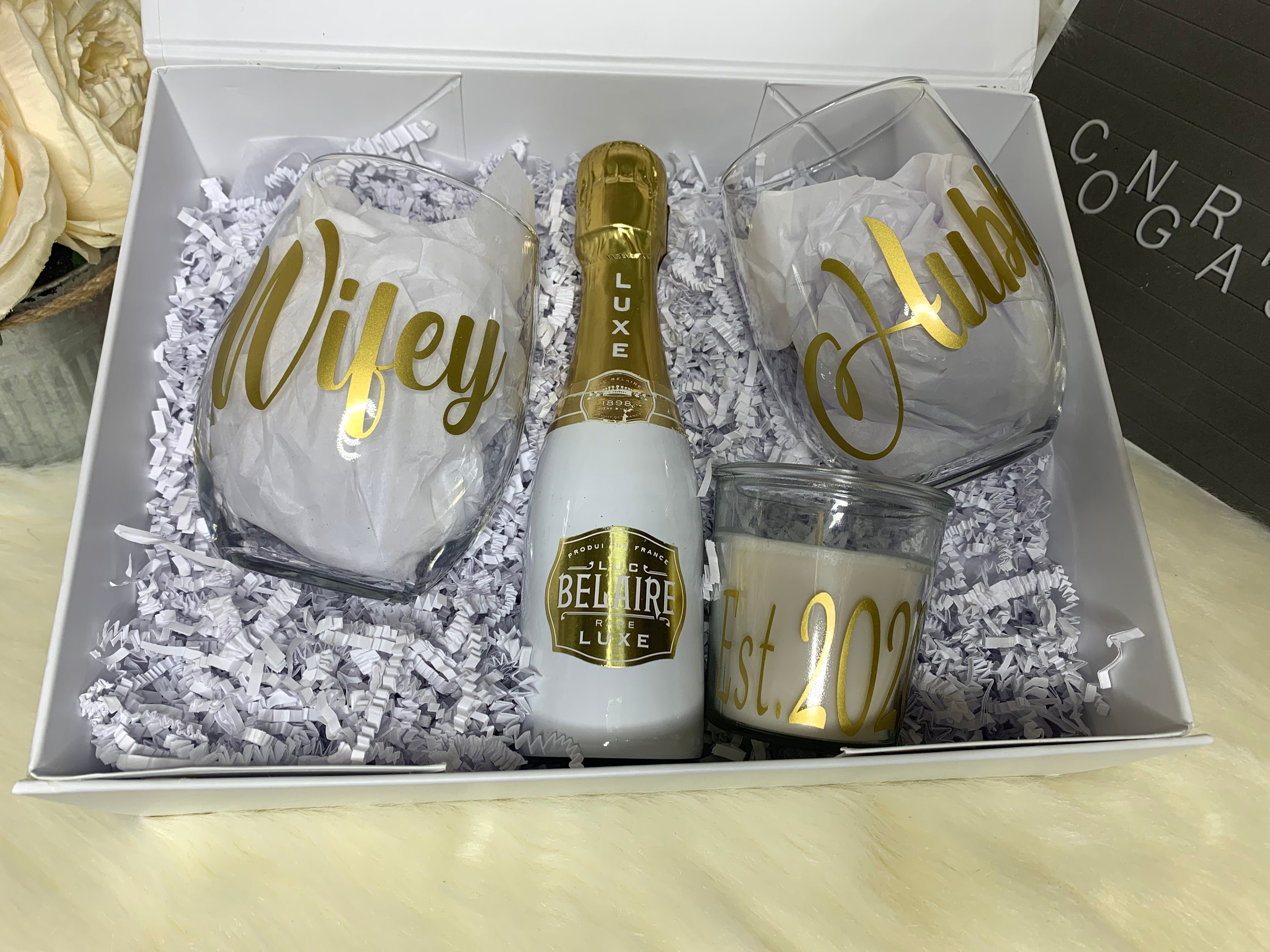 Bridal Congrats Custom Gift Box - Etsy New Zealand