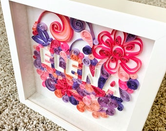 Name Frame Art | Etsy