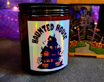 Haunted House Candle - Etsy