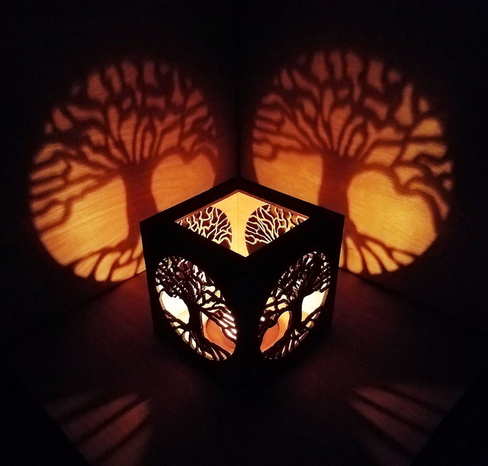 Tree of Life Shadow Lantern, Tree of Life Wooden Decor, Tree of Life ...