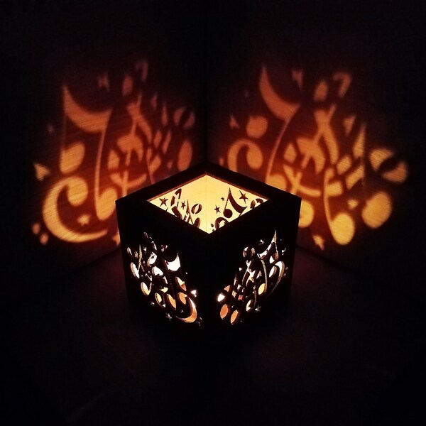 Music Note Shadow Box - Etsy