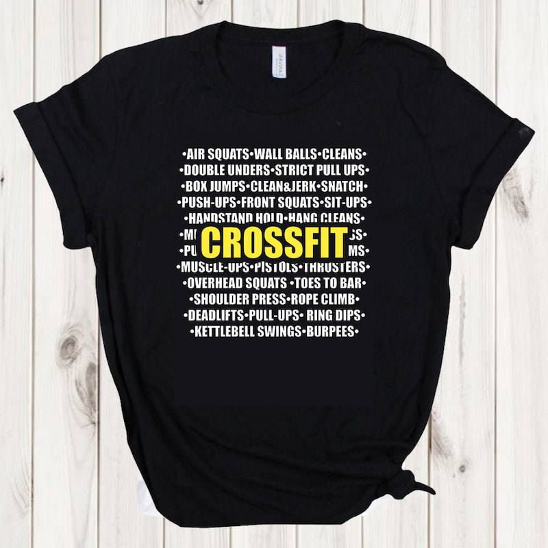 Crossfit Shirt - Etsy