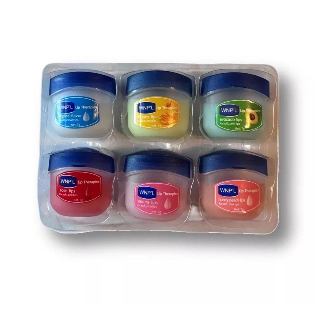 6 JAR Lip Therapy Vaseline WNPL - Etsy