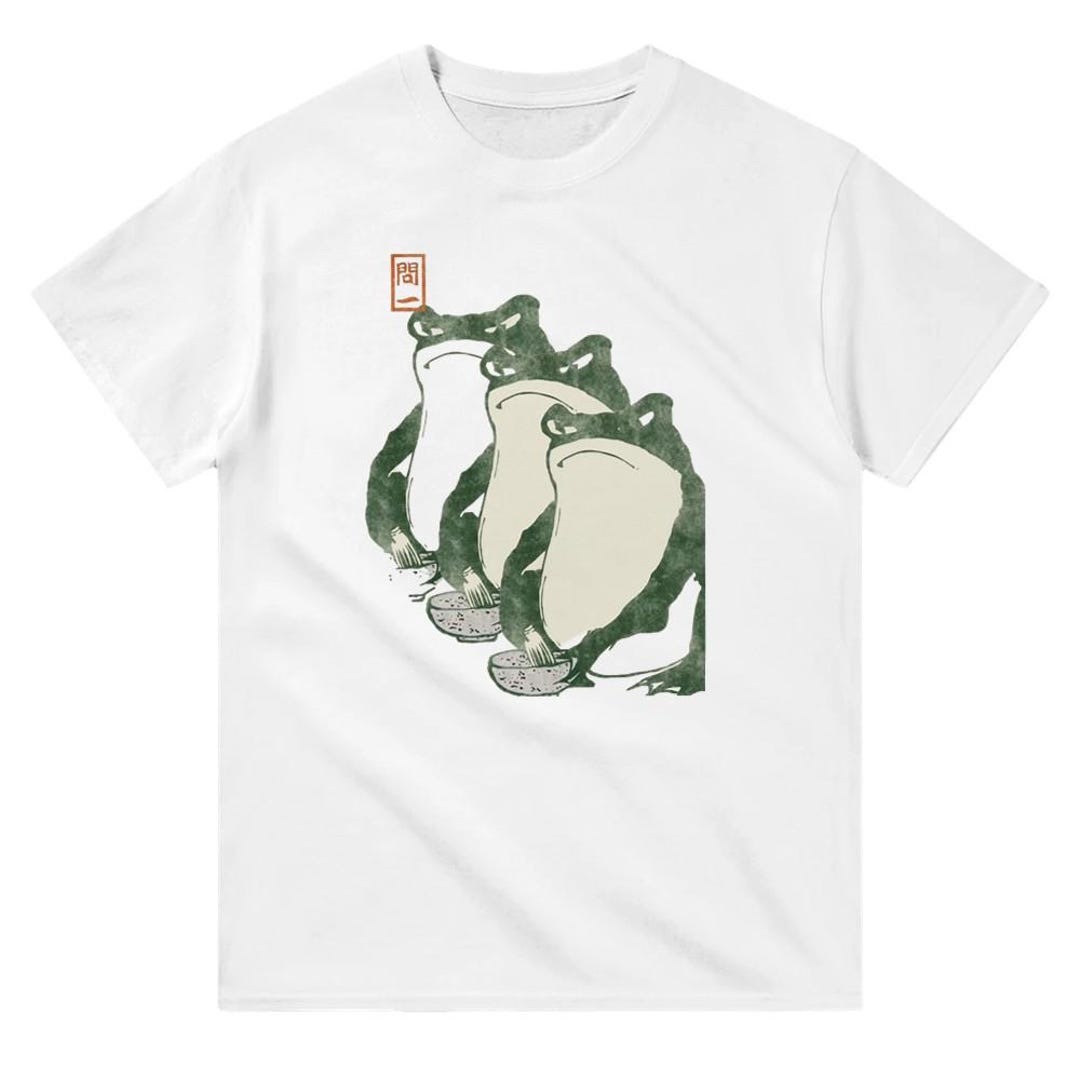 Angry Frog Japan Art T-shirt Matsumoto Hoji - Etsy