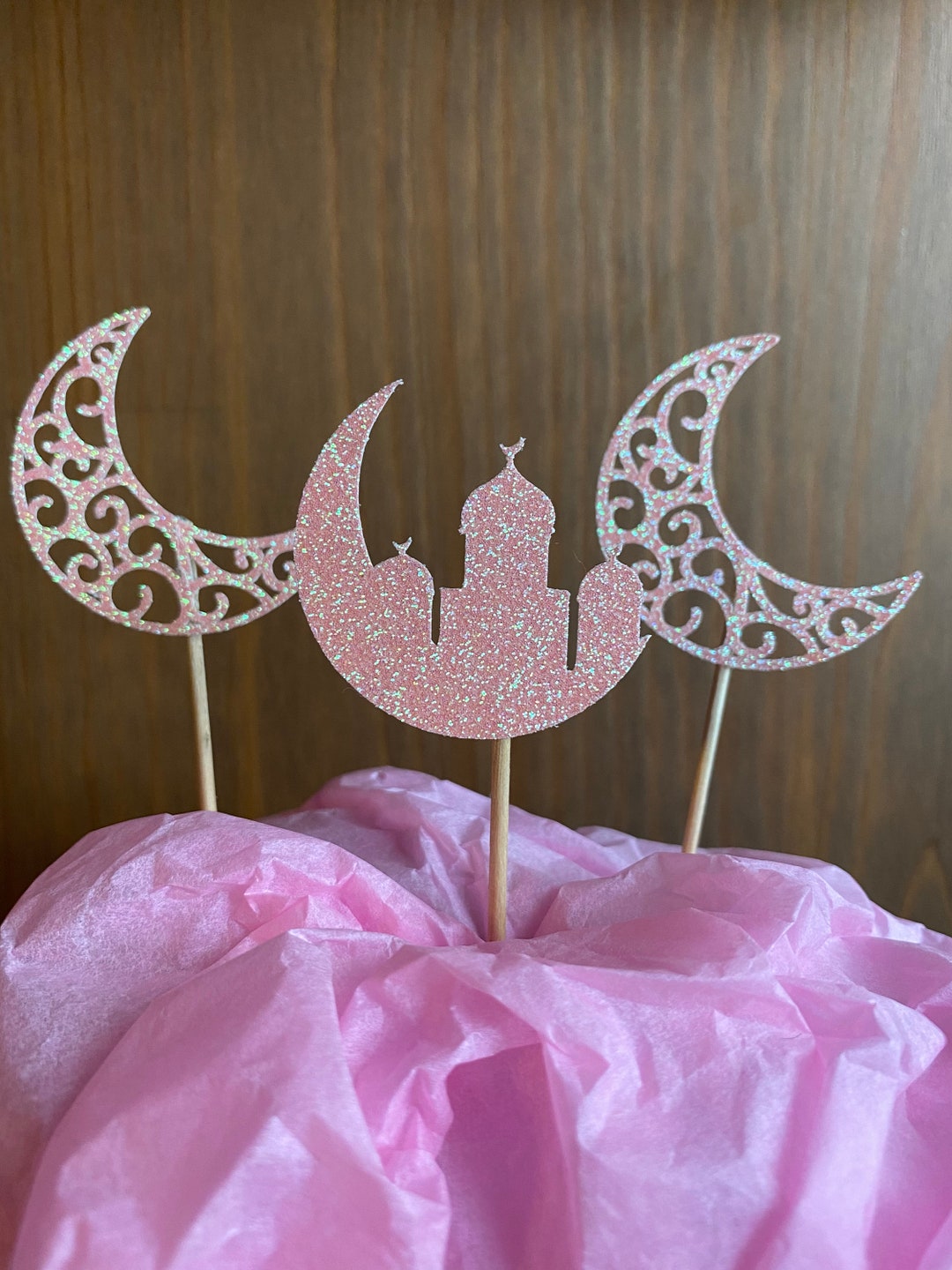 Eid & Ramadan Cupcake Toppers 6-pack - Etsy