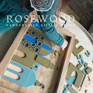 Build-a-masjid Montessori Toy - Tangram Puzzle - Creative Muslim Kid ...