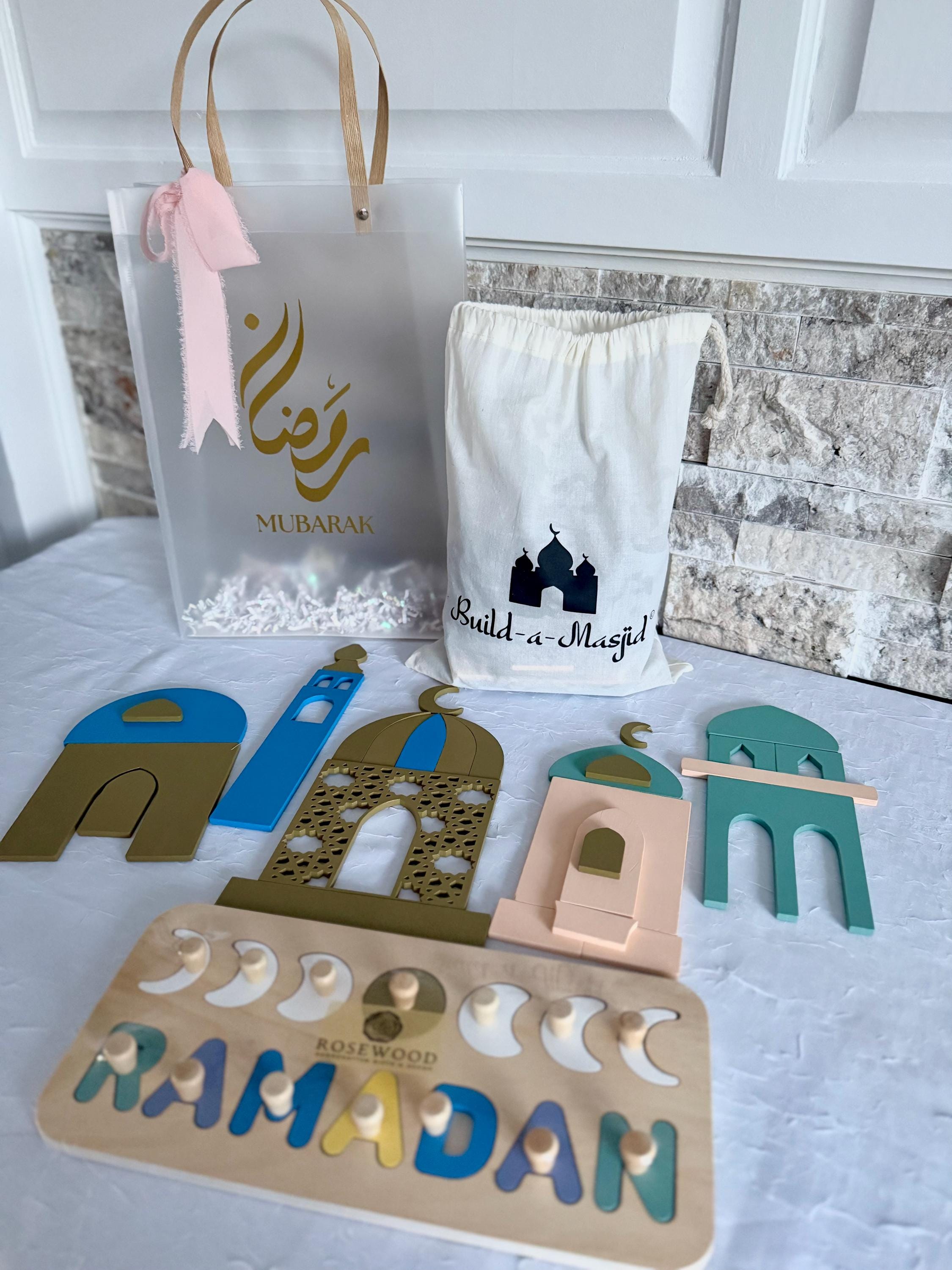 Ramadan Eid Kids Gift Set Bundle With Gift Bag Personalized Customized ...
