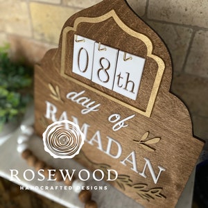 Ramadan Wood Calendar - Etsy