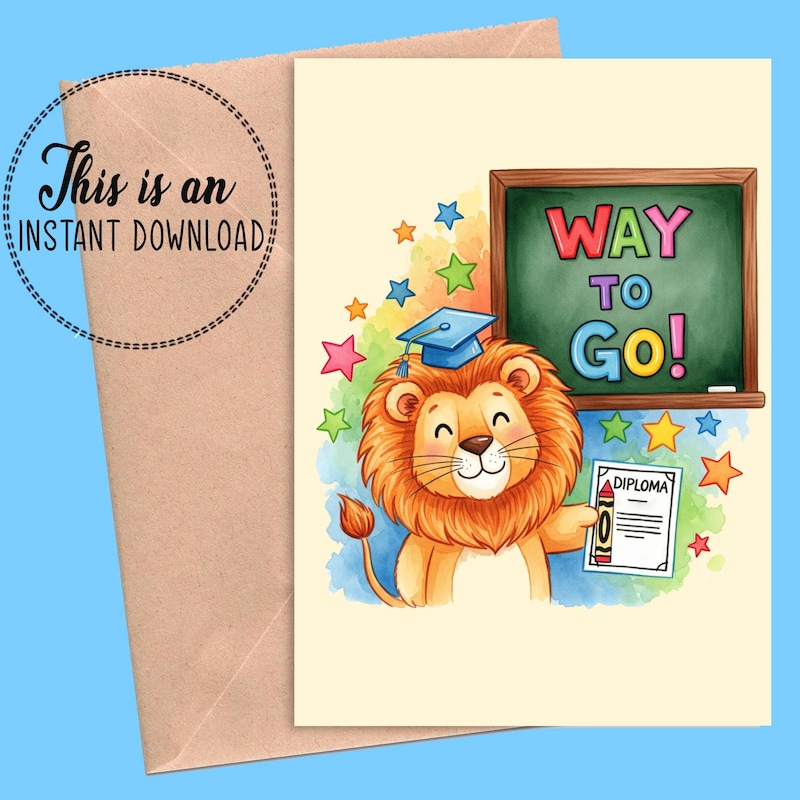 Way to Go Card - Etsy