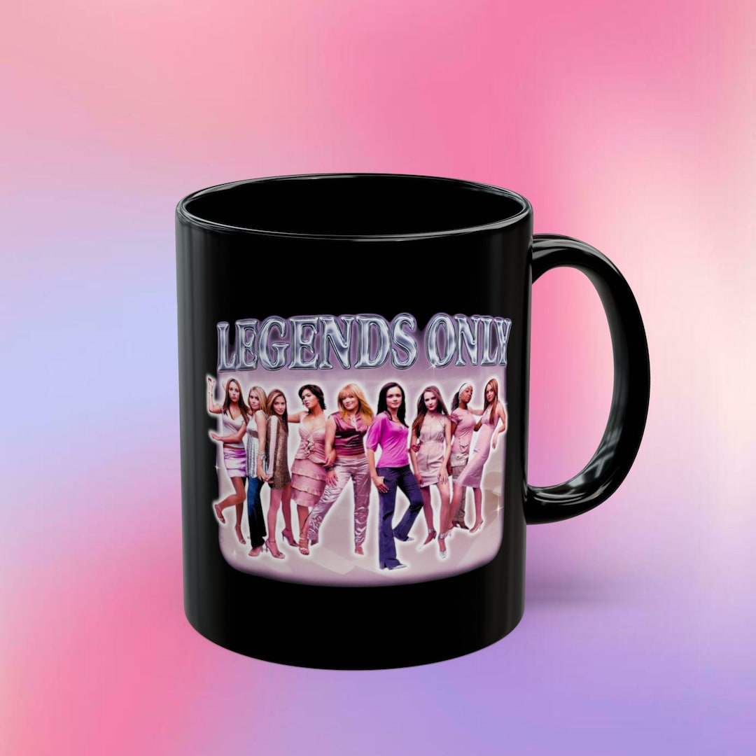 Legends Only Y2K Mug, 2000s Nostalgia Coffee Cup, Girly Pop Culture ...