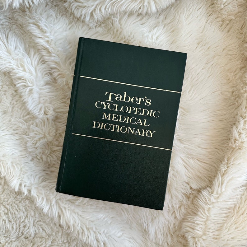 Taber's Cyclopedic Medical Dictionary edition 13 Vintage, Antique, Book ...
