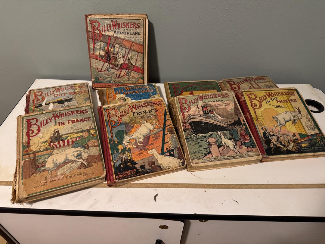 Set of Billy Whiskers Books From the 1900’s - Etsy