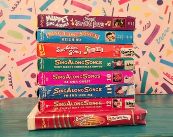 Sing Along Vhs - Etsy