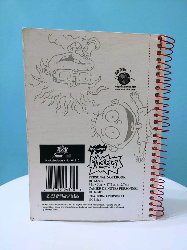 Vintage Rugrats Notebook/journal - Etsy