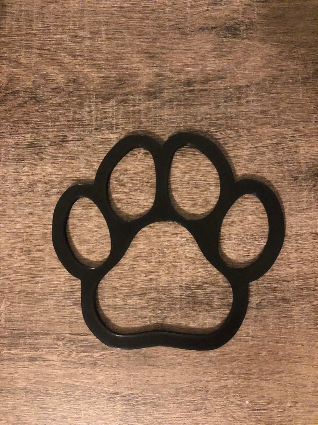 3D Printed Paw Print Wall Art - Etsy