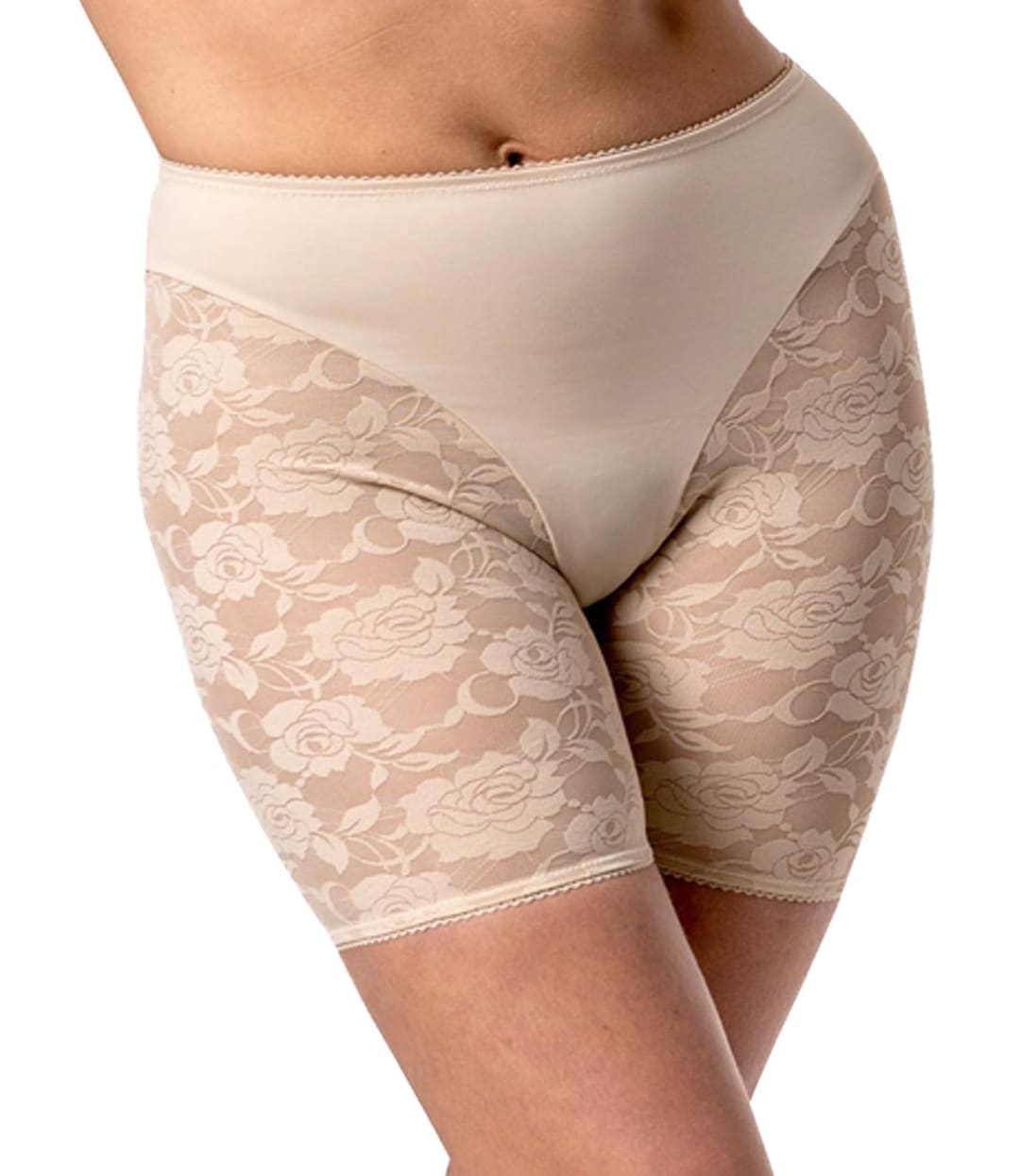 Allure Lace Panty Shorts By Bandelettes® Semi Compression Shorts For
