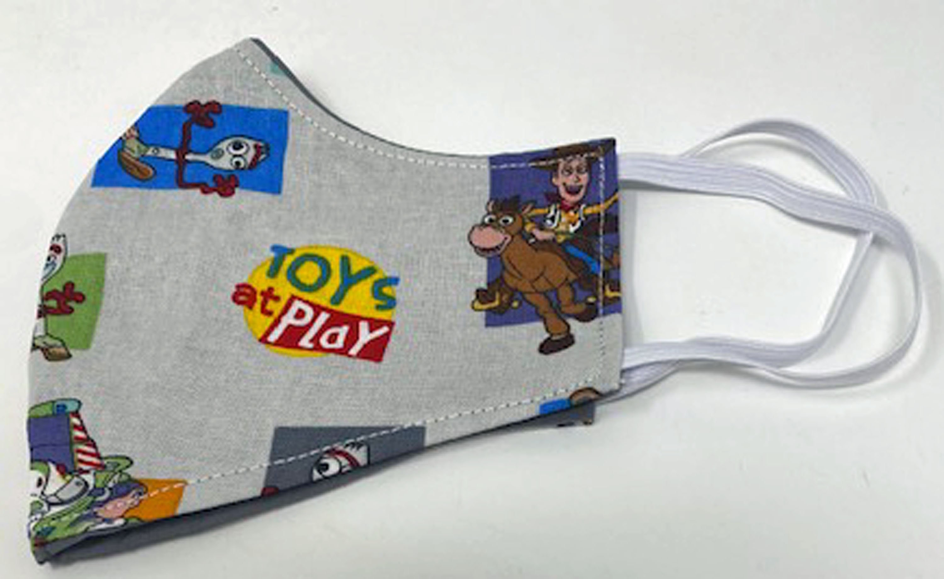 Child Face Mask Toy Story Double Sided Cotton Kid Face - Etsy