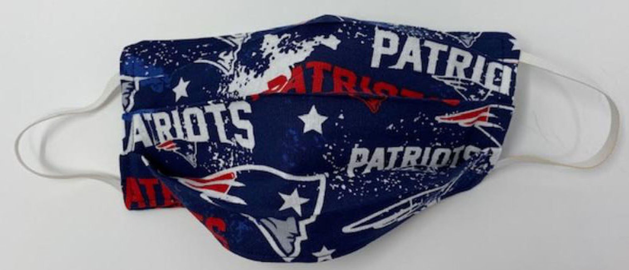 NFL New England Patriots Adult Face Mask With Filter Washable Reusable ...