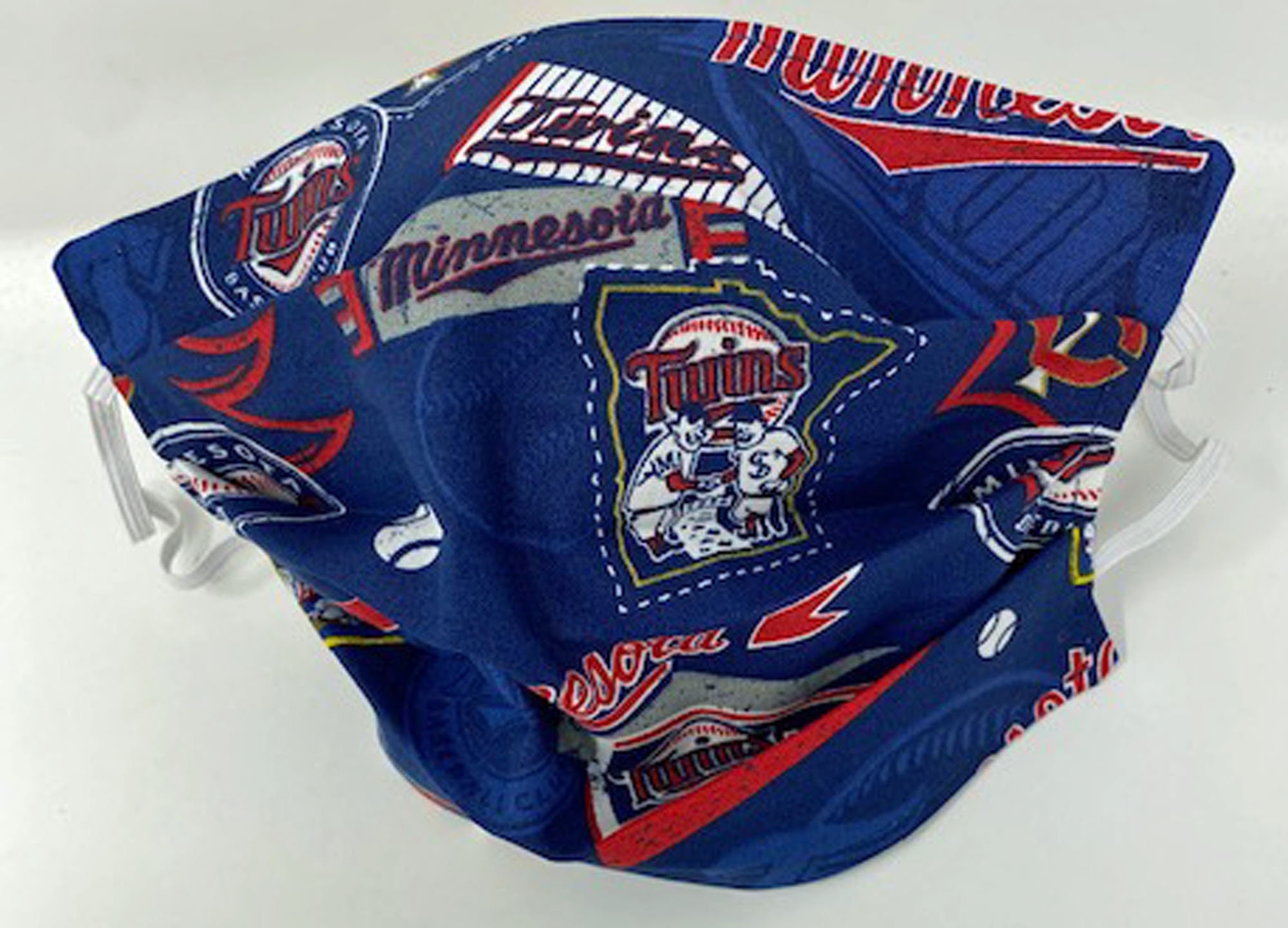 Adult Face Mask Minnesota Baseball Print Washable Reusable Double ...