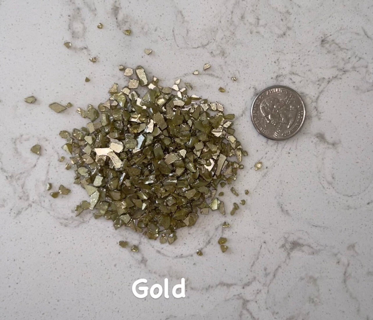 Super Sparkly Crushed Mirror Crushed Glass Resin Art - Etsy
