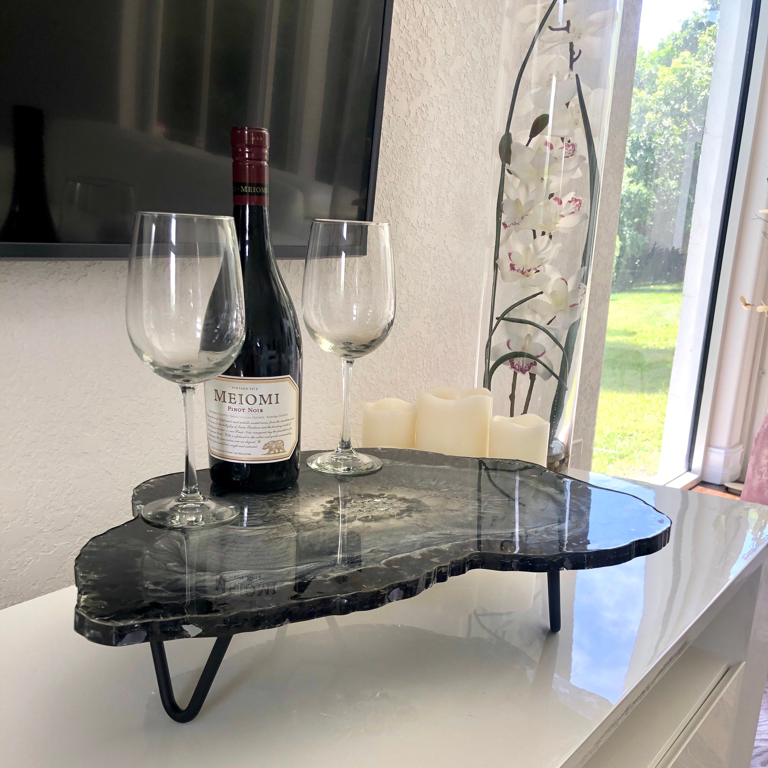 Large Geode Style Decorative Tray in ANY Color - Etsy