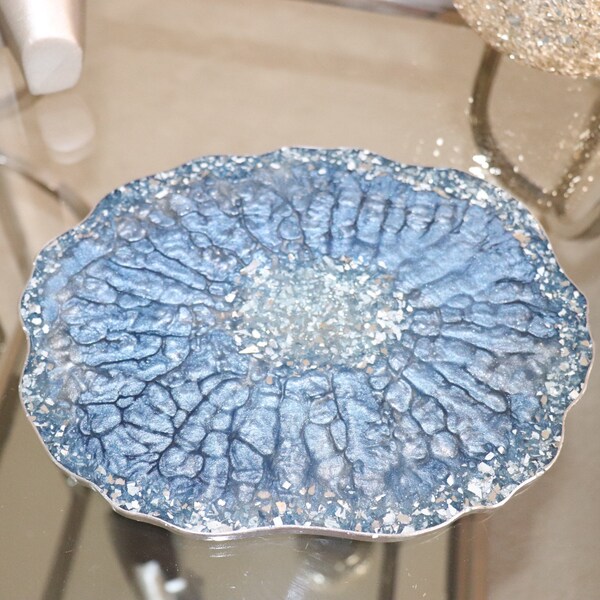 Geode Resin Tray - Etsy