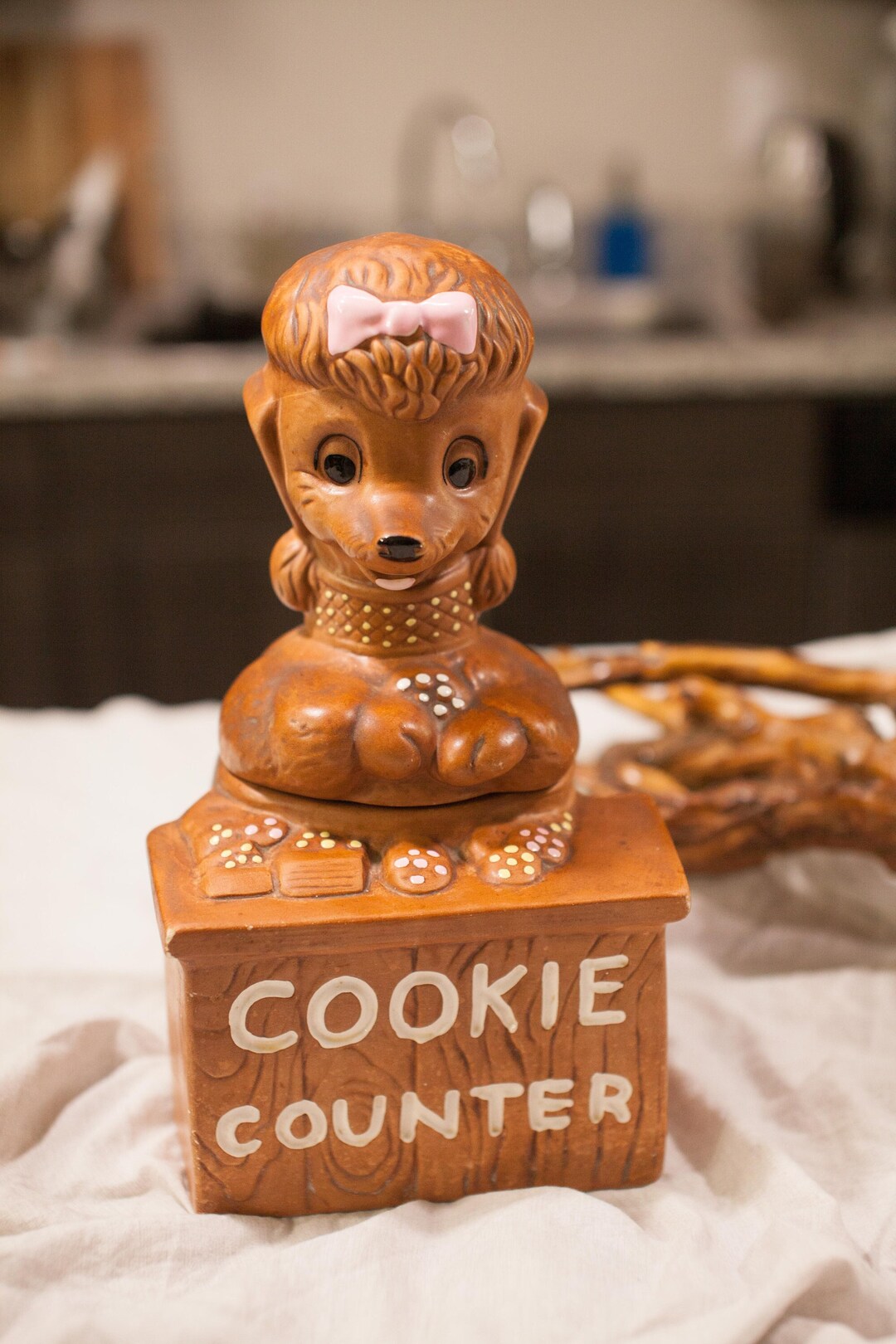 Antique Poodle "cookie Counter" Cookie Jar | Twin Winton - Etsy