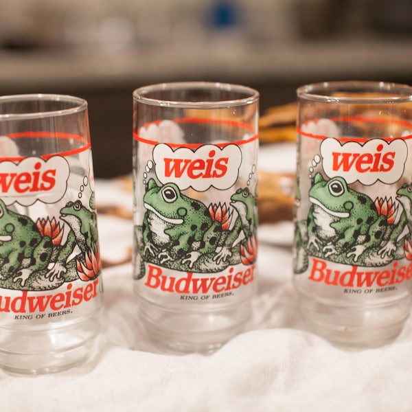 Budweiser Frogs - Etsy