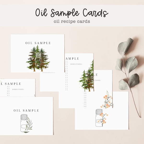 Essential Oil Printable Young Living - Etsy