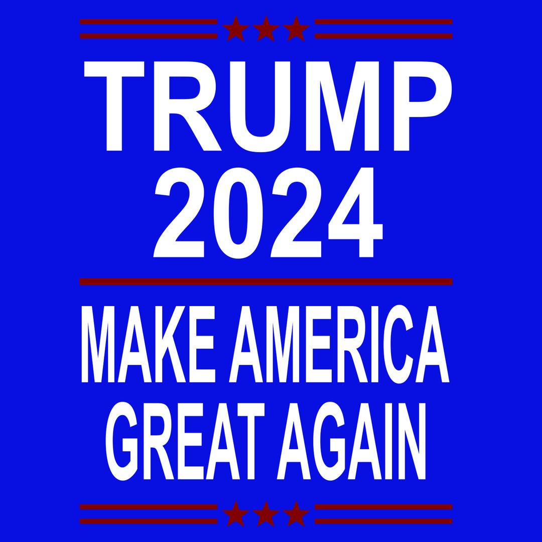 Trump 2024 MAGA Design: PNG, SVG (digital Download) - Etsy
